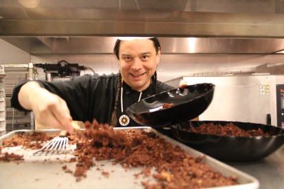 Indigenous Chefs at the Great Lakes Intertribal Food Summit, Oneida ...